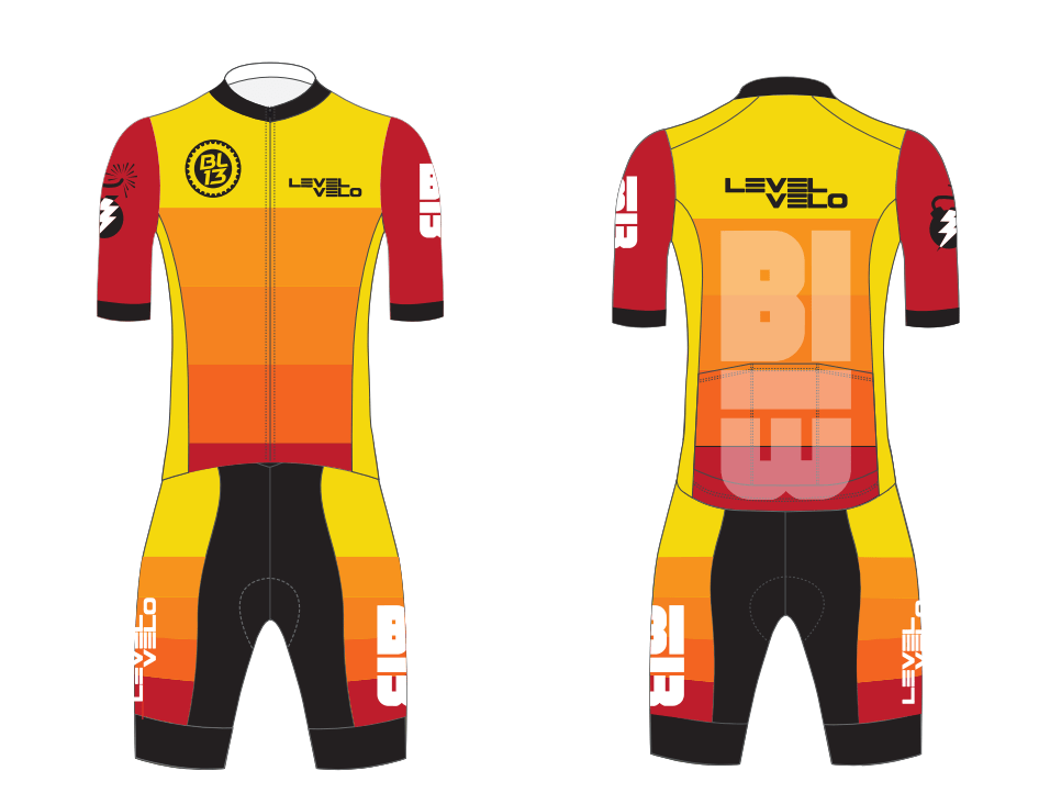 Team BL13 Race Skinsuit – LEVEL VELO